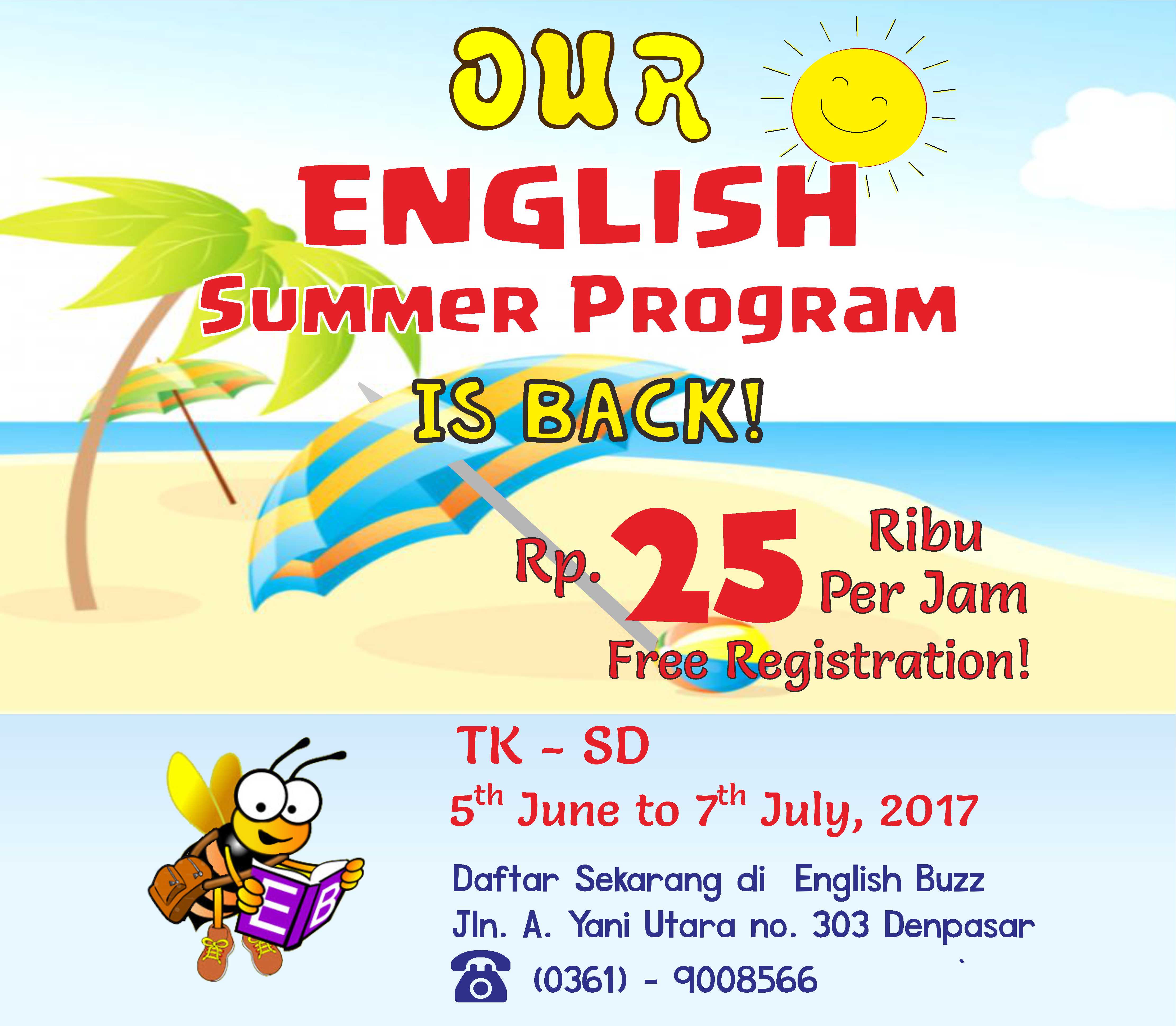 Summer Program English Buzz English Buzz